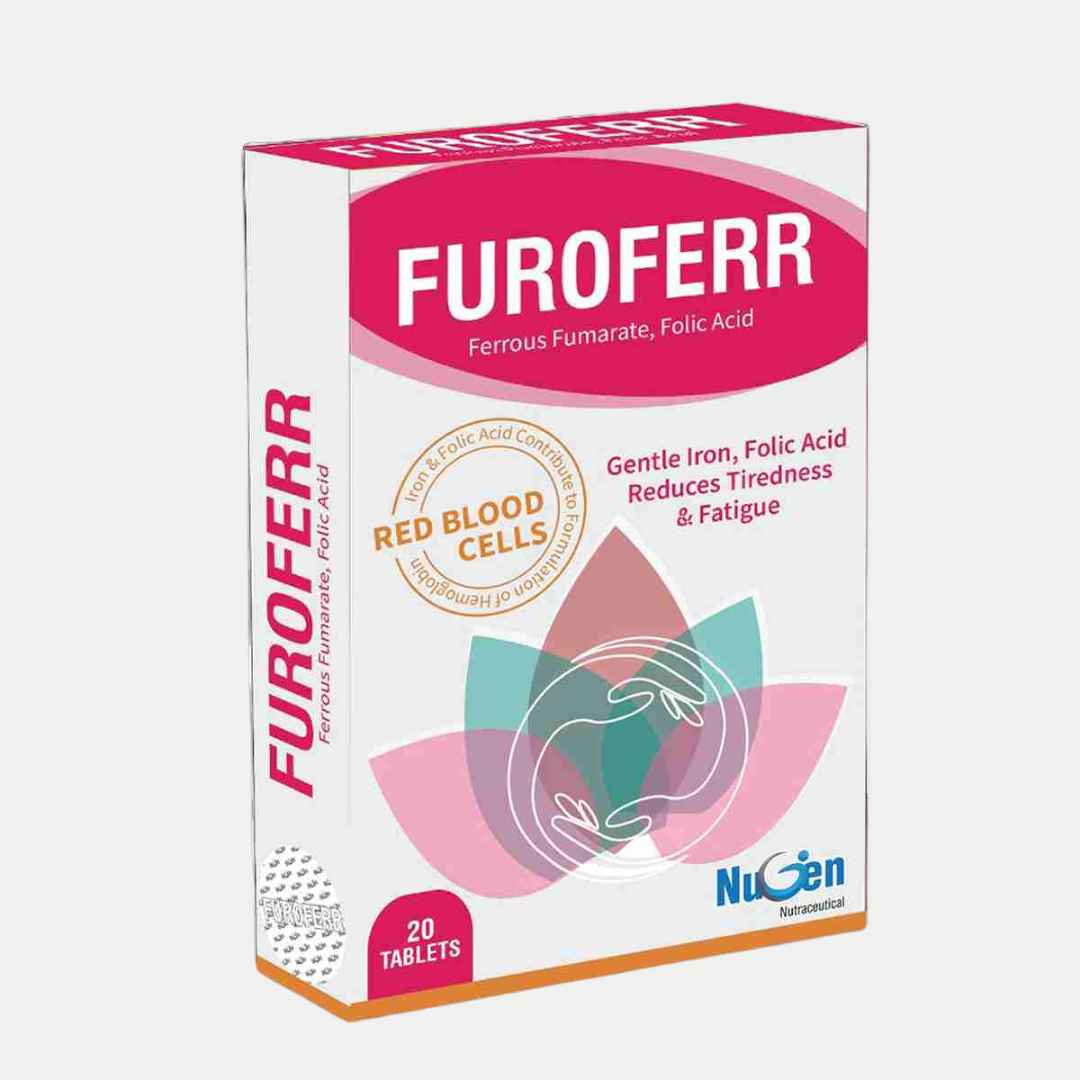 FUROFERR - Iron and Folic Acid Supplement Tablets